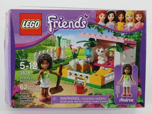 Lego Friends Andreas Bunny House Partly Built Set 3938 W/ Box ...