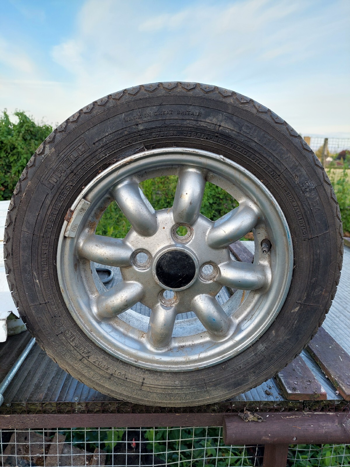 Classic Mini & Mini Moke 'Mini Light Alloy Whee 12" Alloy Wheel | eBay UK