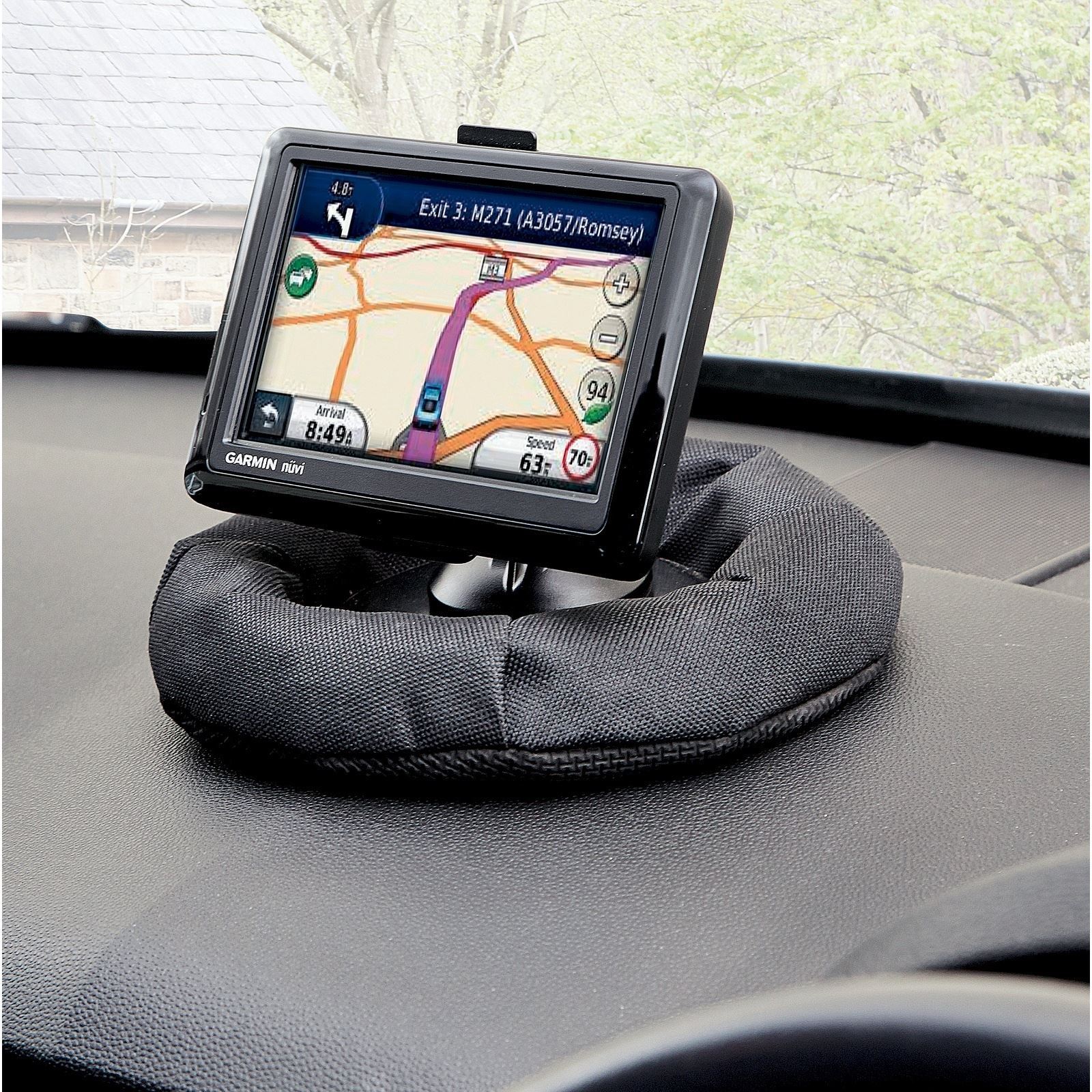 Sat Nav Pad Universal Anti Slip Holder Car Dashboard Mount Removable ...