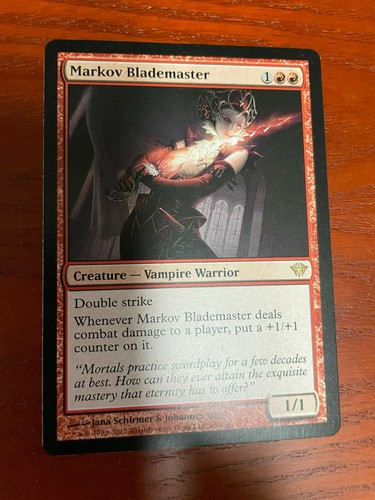 MTG Markov Blademaster SINGLE USED EXCELLENT CONDITION SEE PHOTOS | eBay