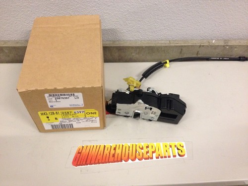 2008-2009 SILVERADO SIERRA LEFT REAR DOOR LATCH LOCK ACTUATOR NEW GM ...