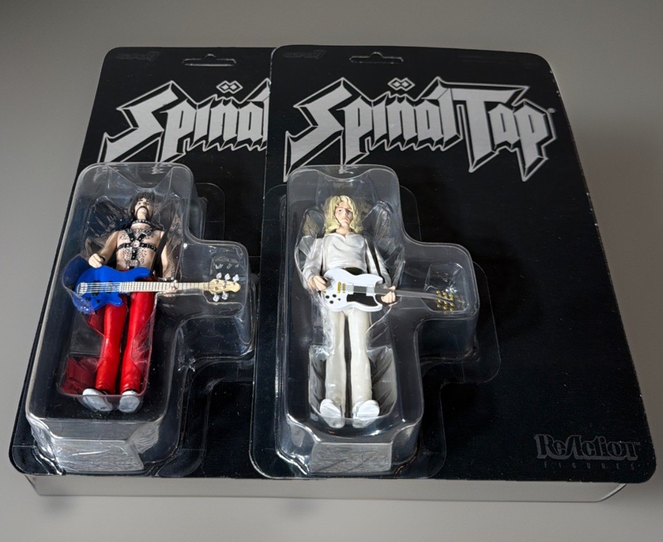 Spinal Tap Action Figures Derek Smalls & David St Hubbins New & Sealed ...