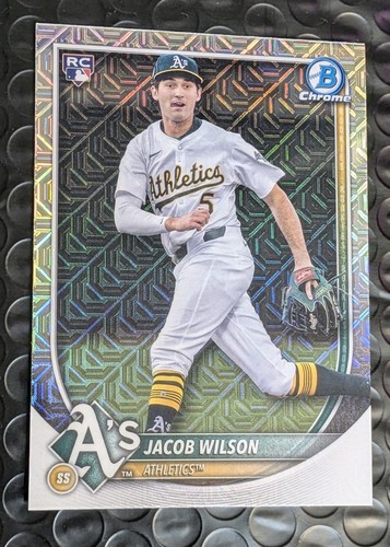 Jacob Wilson RARE ROOKIE RC MOJO REFRACTOR INVESTMENT CARD SSP ...