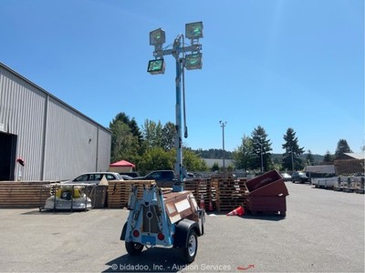 2005 Genie TML 28' S/A Towable Light Tower Generator 6kW Genset bidadoo ...