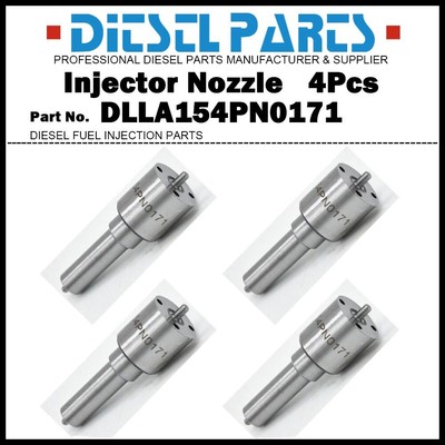 4Pcs Injector Nozzle 105017-0171 DLLA154PN0171 for ISUZU Elf 4BE1 ...