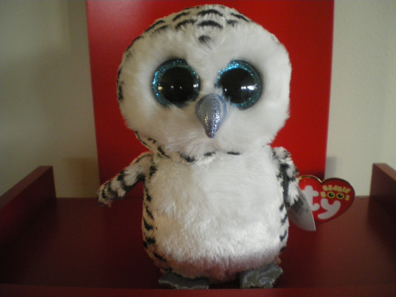 Ty Beanie Boos LUCY the owl 6 inch NWMT. Justice Exclusive.LIMITED ...