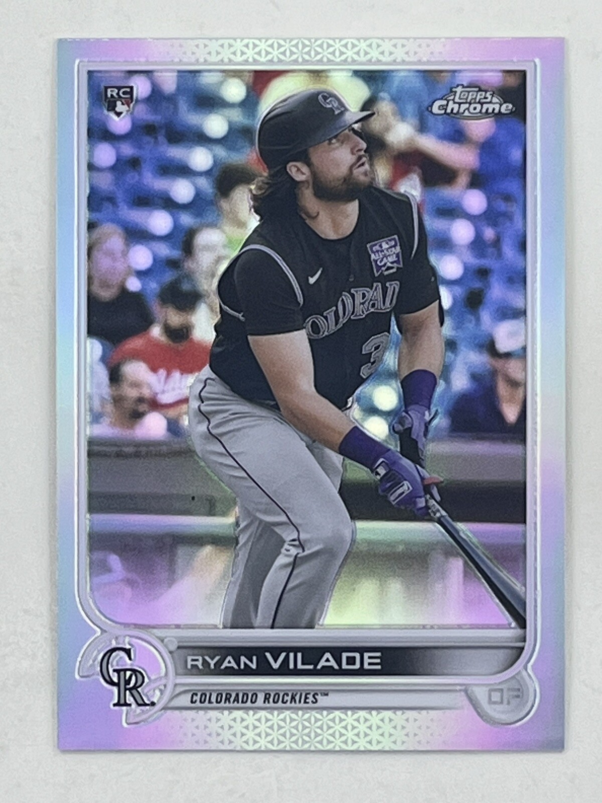 Ryan Vilade 2022 Topps Chrome Refractor RC #85 Sports MLB Rockies ...