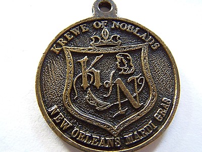 Rare 1972 Noblads ROMAN FEAST Antique Bronze Loop High Relief Doubloon ...