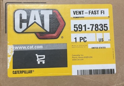 591-7835 Caterpillar Fuel Tank Vent Valve. Brand New. Genuine Cat ...