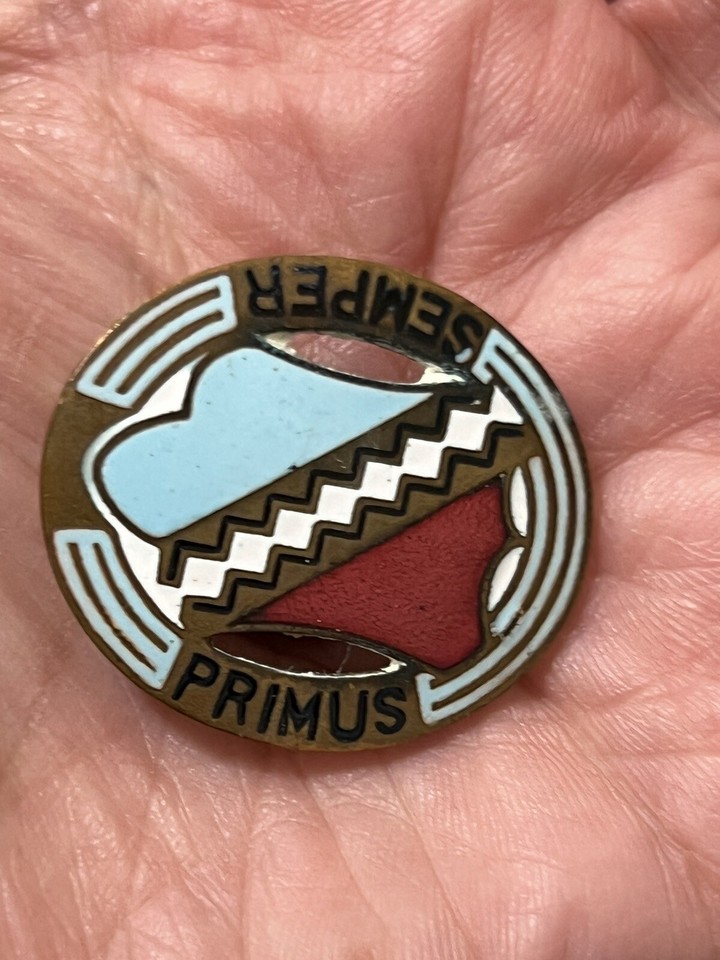 US Army 1st Infantry Regiment Unit Crest 'Semper Primus' Pin Insignia ...