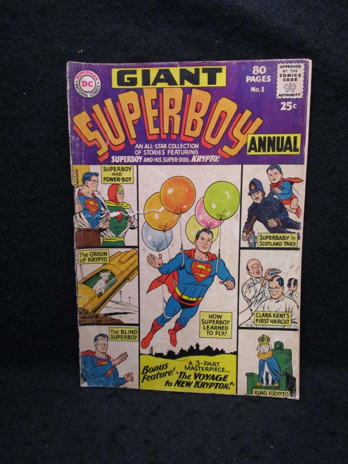 * Silver Age Comic Giant Superboy Annual No.1 Summer 1964 | eBay