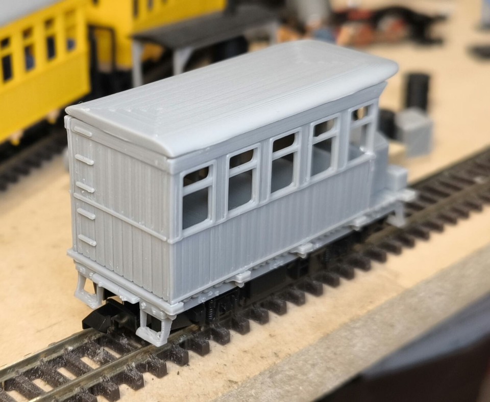 Railbus shell kit for Kato 11-109 etc, HOn30/HOe/HO2.5/OO9 | eBay