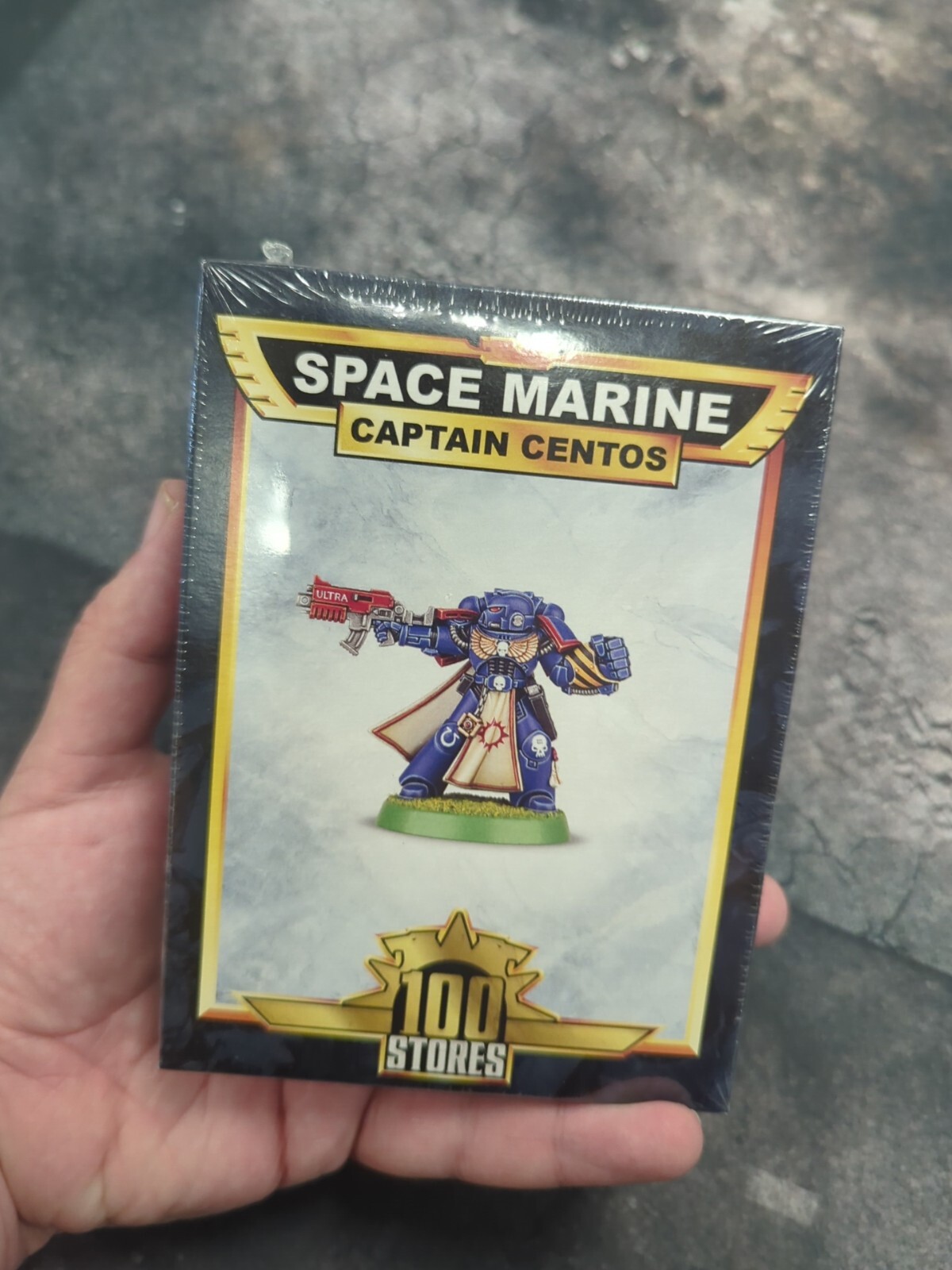 Space Marine Captain Centos 100 Stores Limited Edition 40K | eBay