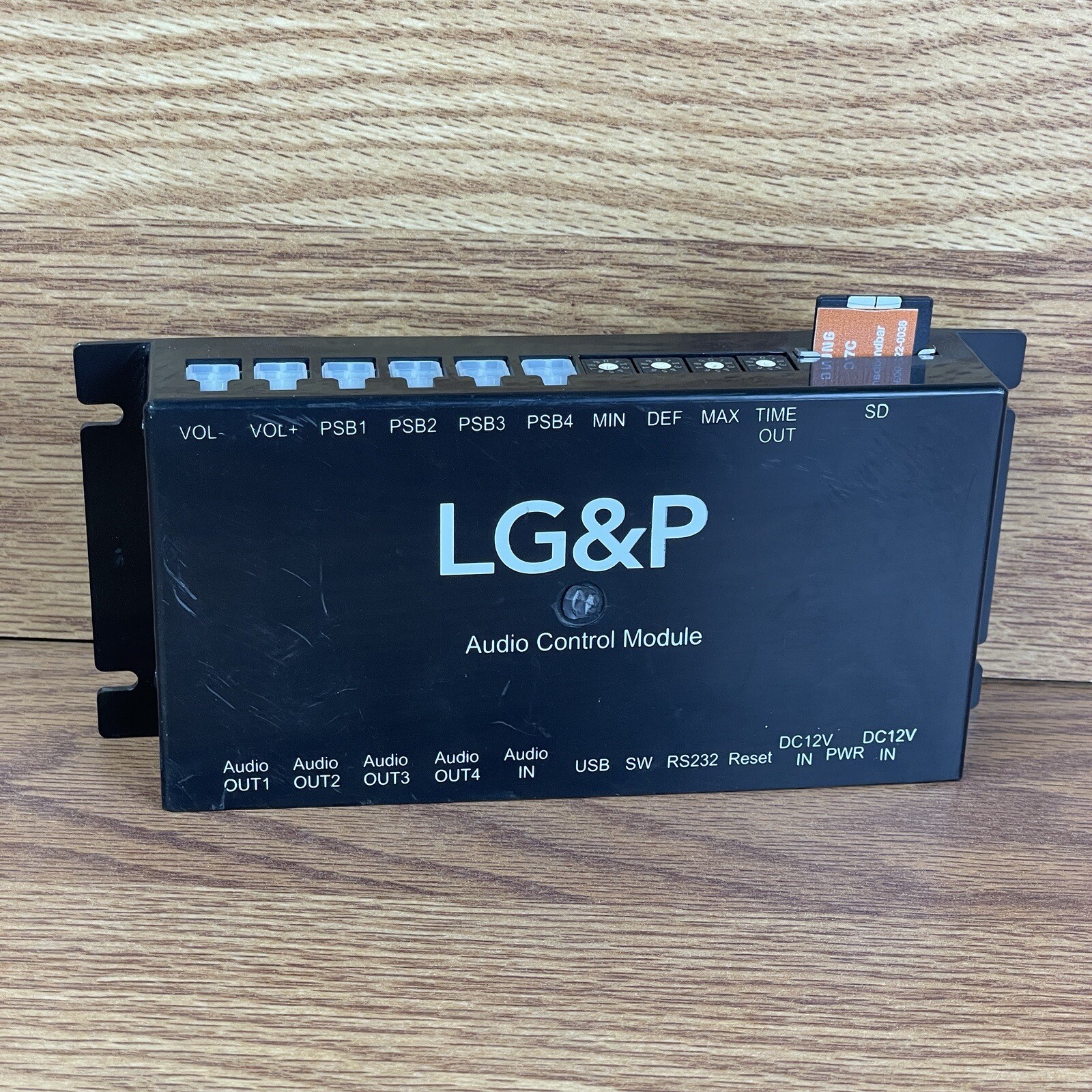 LG&P LGP-MP-005 Black 12V DV 3 Ampere Audio Control Module Converter Box | eBay