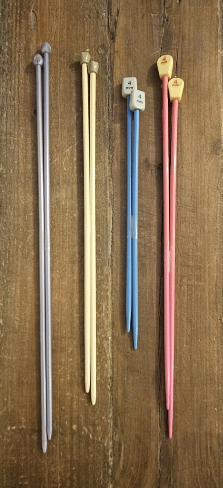 Knitting Bundle Various Size X22 Needles, Organiser Case & Yarn/Wool ...