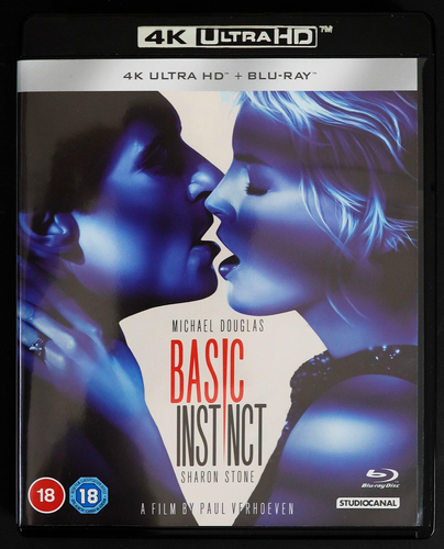 Basic Instinct UK Blu Ray + 4K Release Michael Douglas Sharon Stone StudioCanal | eBay