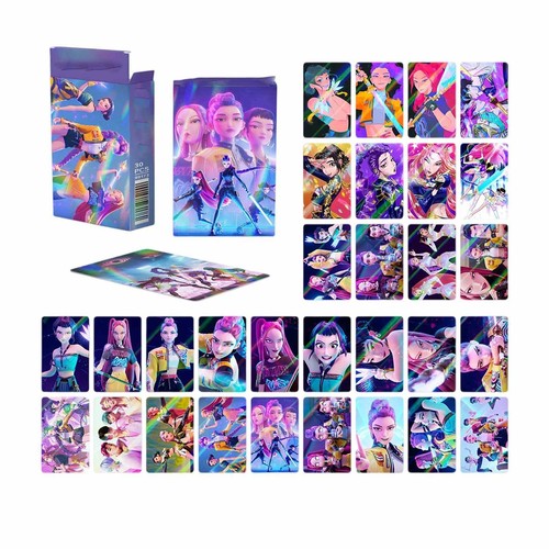 30PC Kpop Demon Hunters Card Photocards Kpop Rumi Mira Zoey Jinun Photo Card Set | eBay