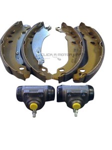 PEUGEOT 206 1998-2006 REAR BRAKE SHOES & 2 WHEEL CYLINDERS ONLY FOR NO ...