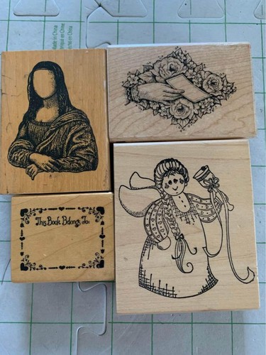 Mona Lisa Rubber Stamp Set #34 | eBay
