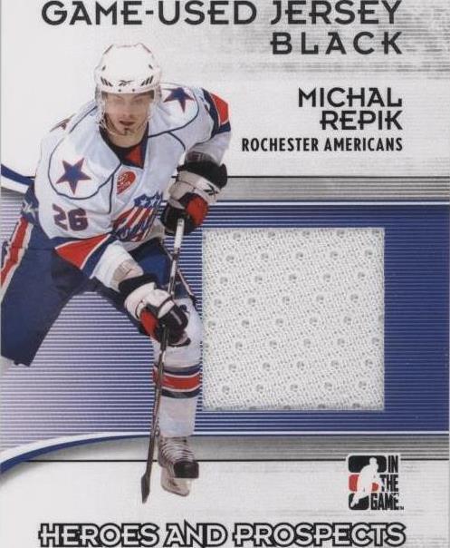 2009-10 In the Game Heroes and Prospects - Game-Used Jersey Michal ...