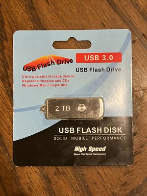 USB FLASH DISK SOLID MOBILE PERFORMANCE 2TB | eBay