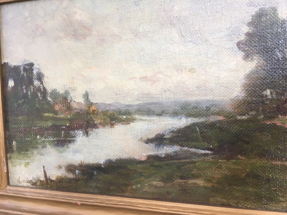 HORACE P. GILES original oil painting 1850-c. 1930s , beautiful | eBay