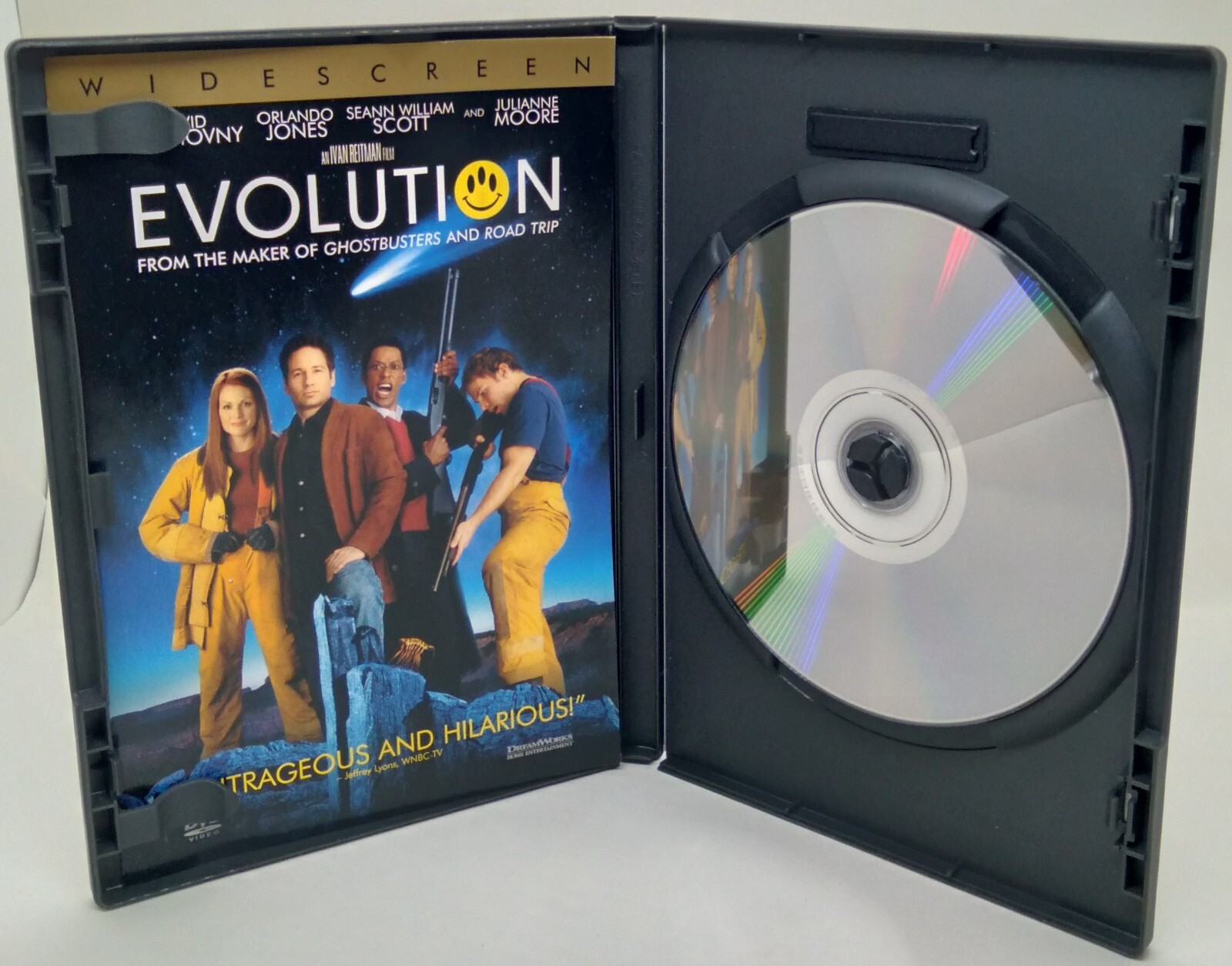 Evolution (DVD, 2001, Widescreen) Ivan Reitman David Duchovny Julianne ...