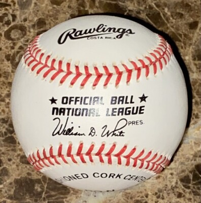 Rawlings National League Official Ball 1989-1994 William D. White MLB ...