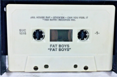 FAT BOYS (1984) SEL-TITLED CASSETTE TAPE ALBUM (SUC-1015) SULTRA RARE ...