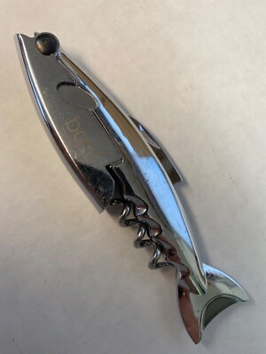 bar Y3 Stainless Steel Shark Waiters Corkscrew with Foil Cutter | eBay