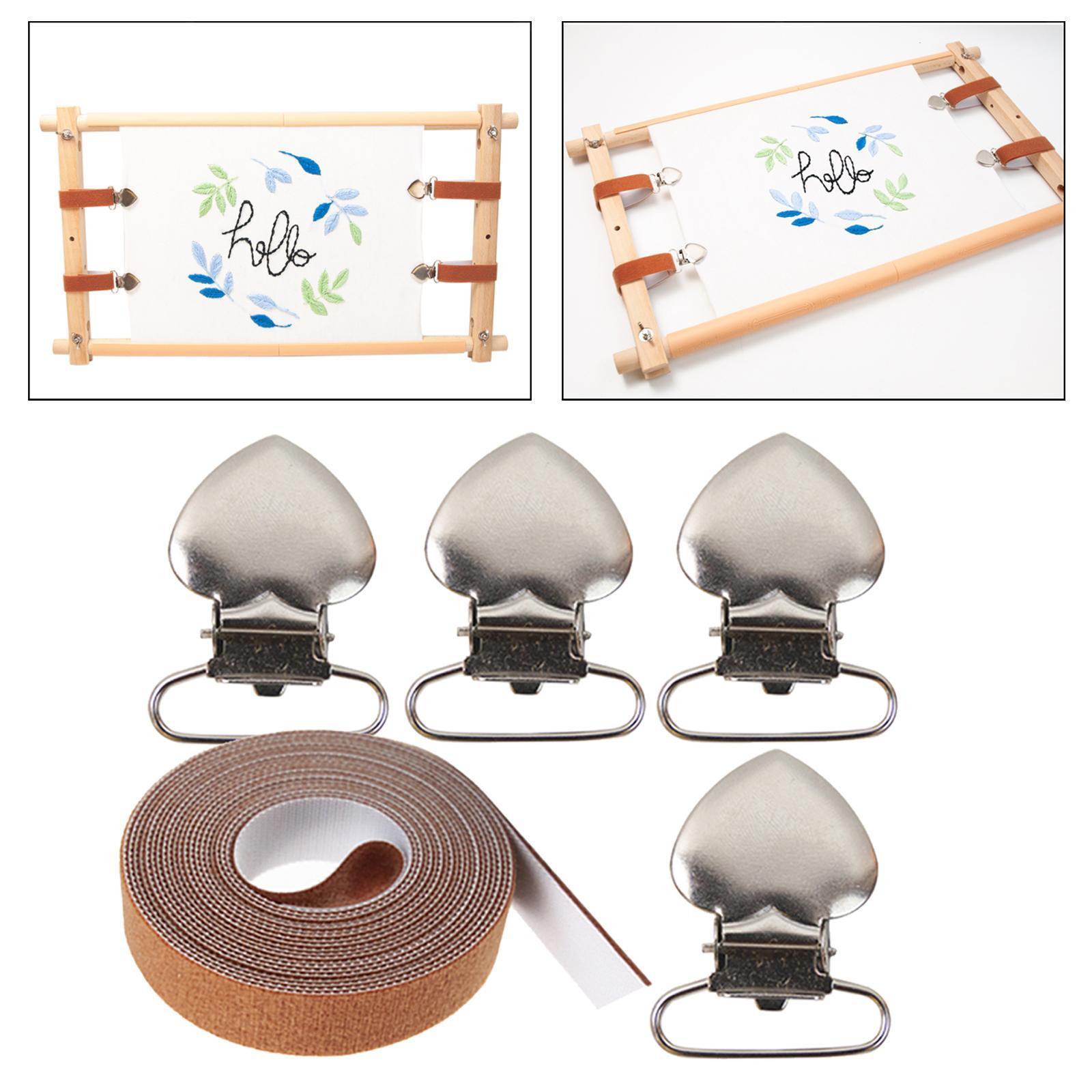 Scroll Rod Side Tension Clip Stretch Artwork Display Frame Universal ...