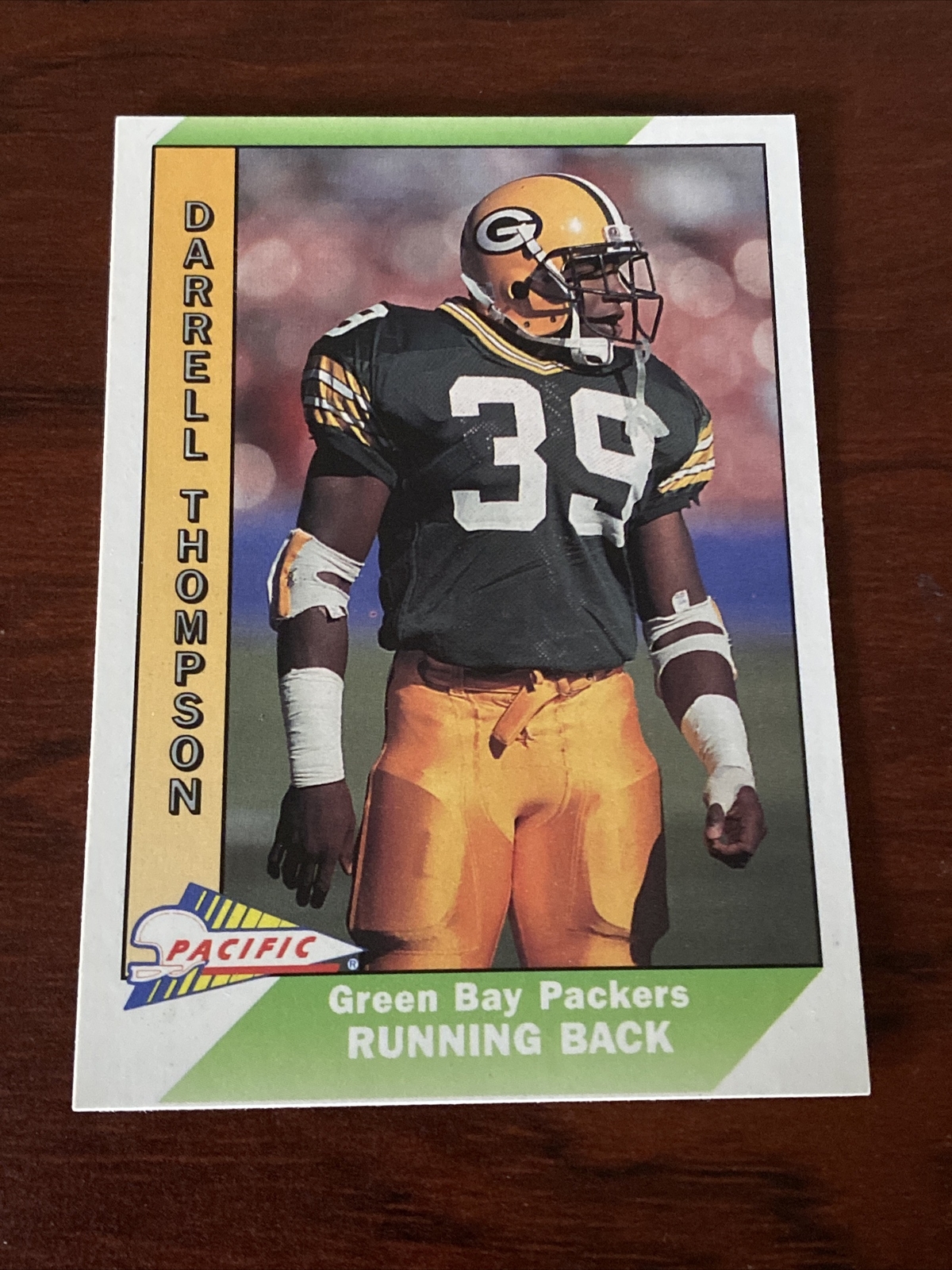 1991 Pacific Darrell Thompson #167 Green Bay Packers Football B3169 | eBay