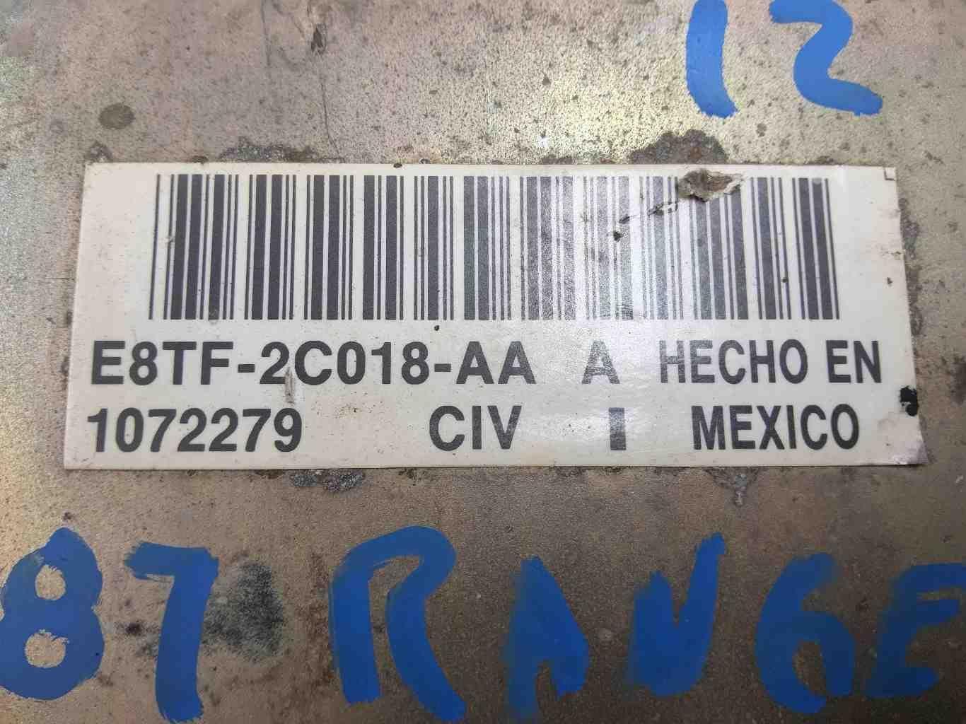 e87tf-2c018-aa Chassis Brain Box FORD RANGER 87 88 | eBay