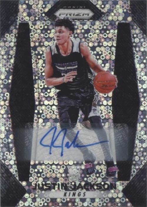2017-18 Panini Prizm - Justin Jackson #27 Fast Break Prizm Autographs ...
