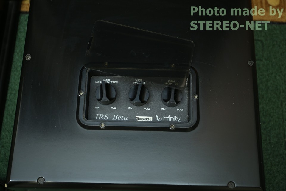 Lautsprecher INFINITY IRS BETA - Collectors Condition - Speakers ...