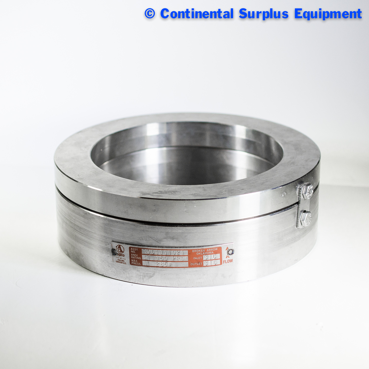 Oseco Rupture Disc Holder 6" 150LB ANSI PRDI | eBay