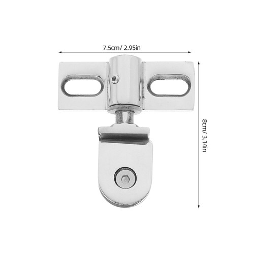 1 Set Of Glass Shower Door Pivot Hinge Shower Door Hardware Stainless ...