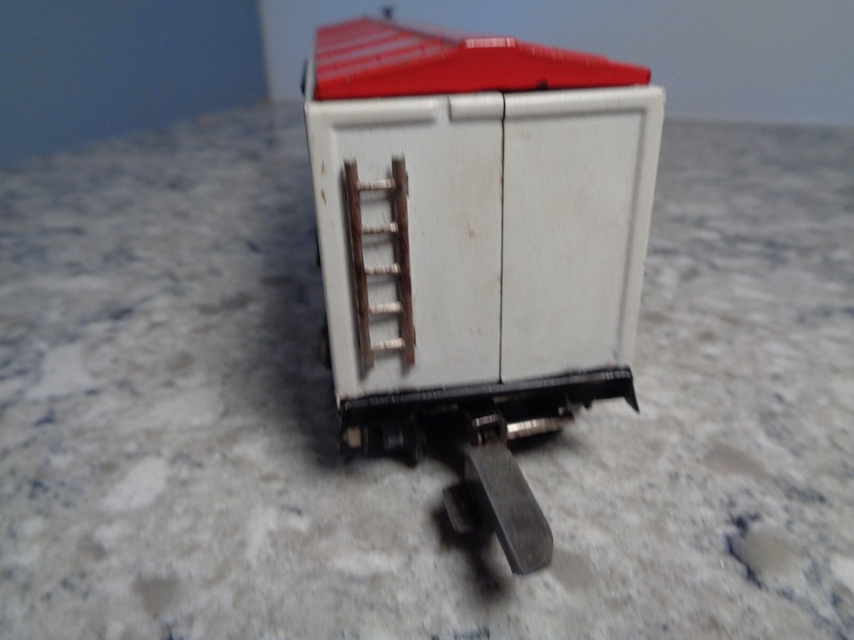 PREWAR VINTAGE AMERICAN FLYER O GAUGE #478 WHITE BOX CAR LOOKS GREAT | eBay