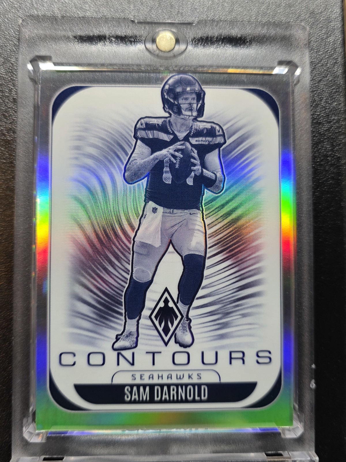 SAM DARNOLD Rare REFRACTOR SP SEAHAWKS INVESTMENT Card Panini | eBay