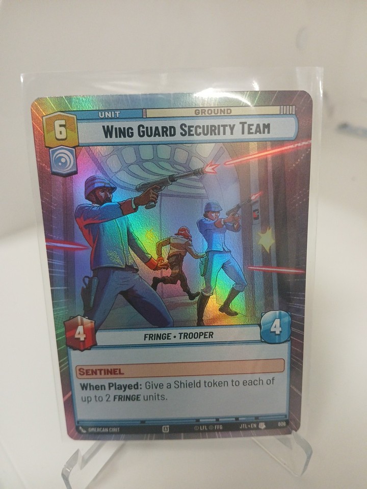 Wing Guard Security Team (Hyperspace Foil) - Star Wars Unlimited | eBay ...