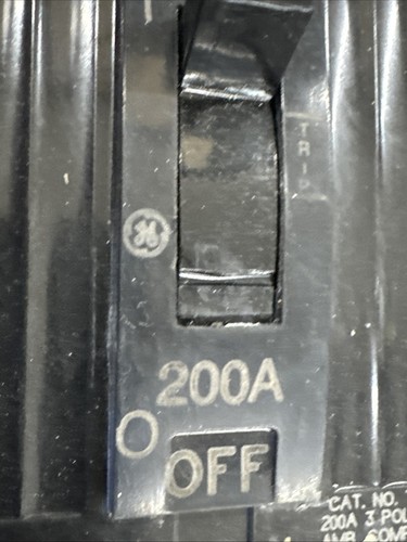 Ge 3 Phase Meter Socket Base W/Main Breaker 200A 240V W/Neutral ...