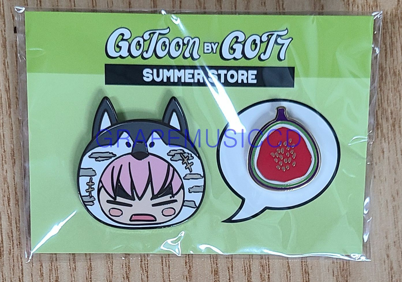 GOT7 GOTOON BY GOT7 SUMMER STORE OFFICIAL GOODS GOTOON BADGE SET SEALED ...