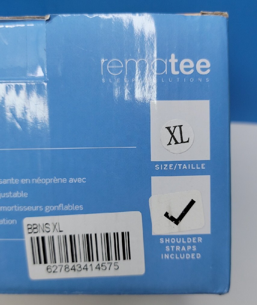 Rematee Neoprene Antisnore Bumper Belt With Shoulder Straps - Size XL ...