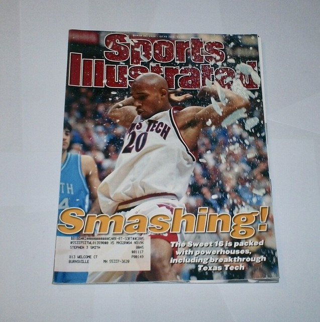 1996 Sports Illustrated DARVIN HAM Texas Tech in SWEET 16 ! | eBay