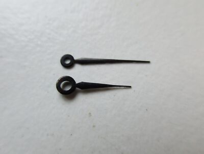 Black Alpha shape 125 80 watch hands set minute & hour | eBay