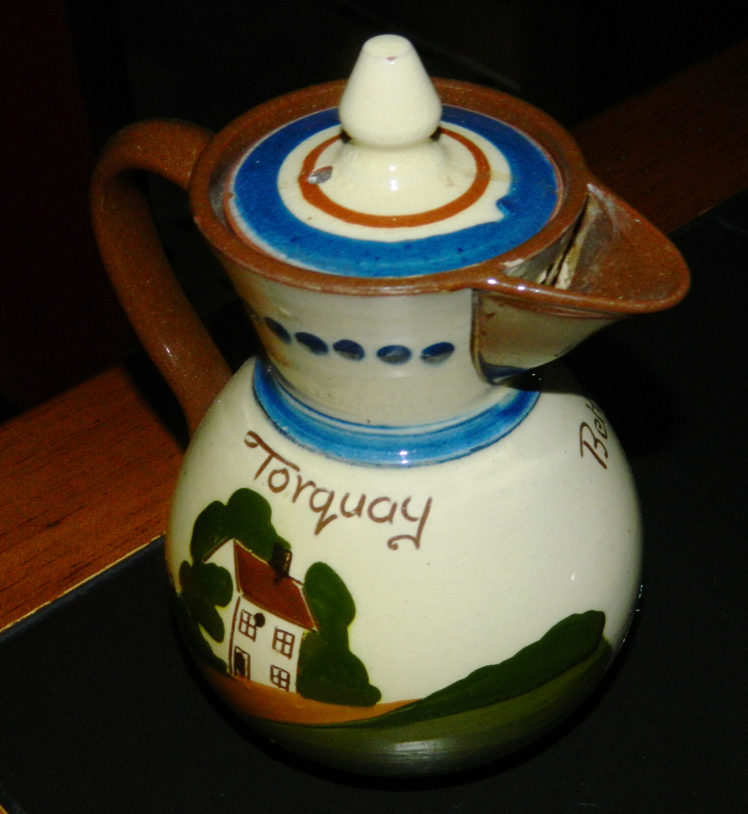 Vintage Watcombe England Torquay Pottery 7 INCH TALL Teapot | eBay