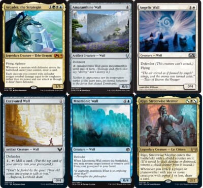 EDH Wall Deck - Arcades Commander MTG Magic the Gathering Deck - Rigo ...