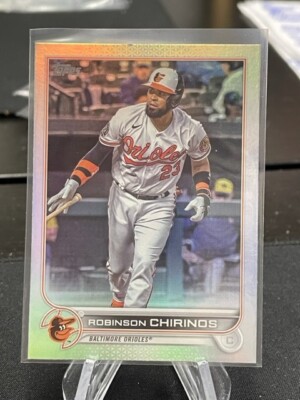 2022 TOPPS UPDATE ROBINSON CHIRINOS RAINBOW FOIL BALTIMORE ORIOLES | eBay
