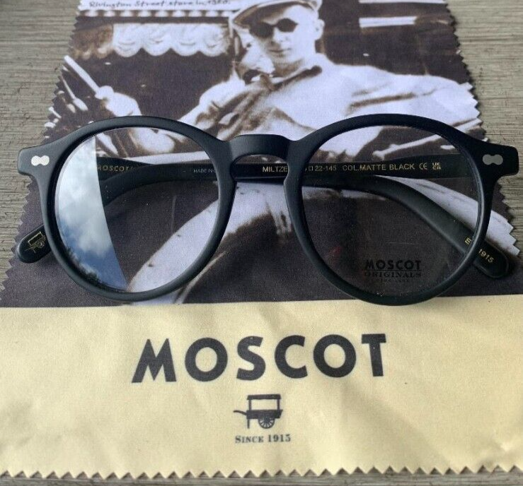 MOSCOT MILTZEN. Matte Black 49 eye size. | eBay MOSCOT MILTZEN. Matte Black 49 eye size. | eBay