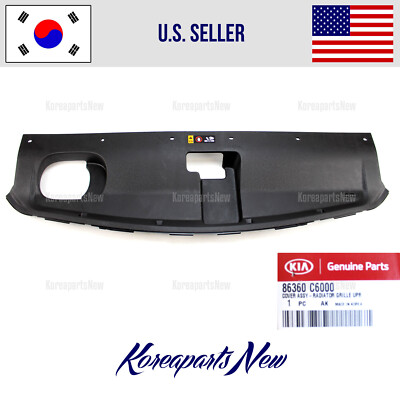 Grille Cover Radiator Shroud Top UPPER ⭐OEM⭐ 86360C6000 Kia Sorento ...